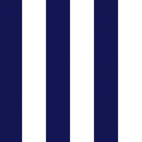 Papel de Parede Listrado Azul Marinho Largo LI28 - decoratons